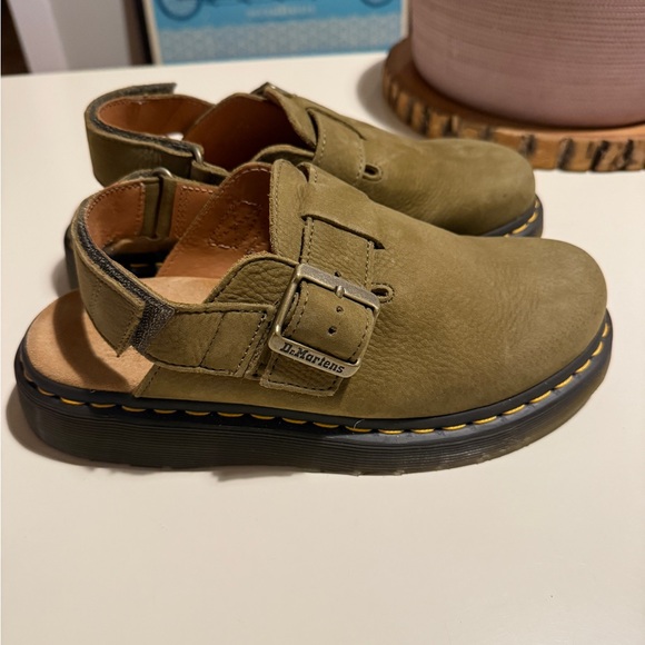 Dr. Martens | Shoes | Dr Martens Jorge Ii Clog Olive Size 7 | Poshmark